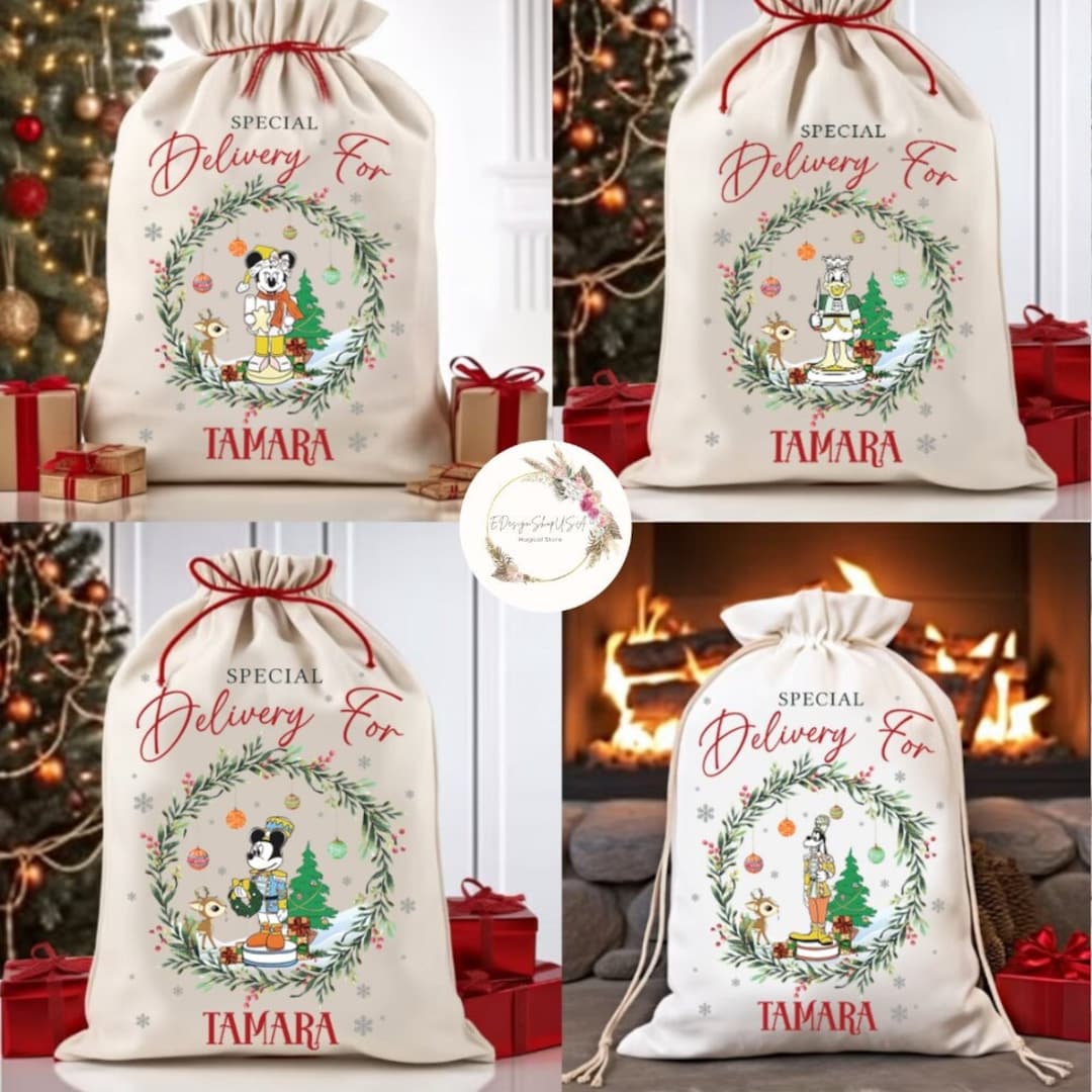 Personalized Mickey and Friends Nutcrackers Special Delivery Disney ...