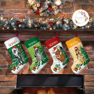 Personalized Disney the Lion King Christmas Stockings, Simba Mufasa ...