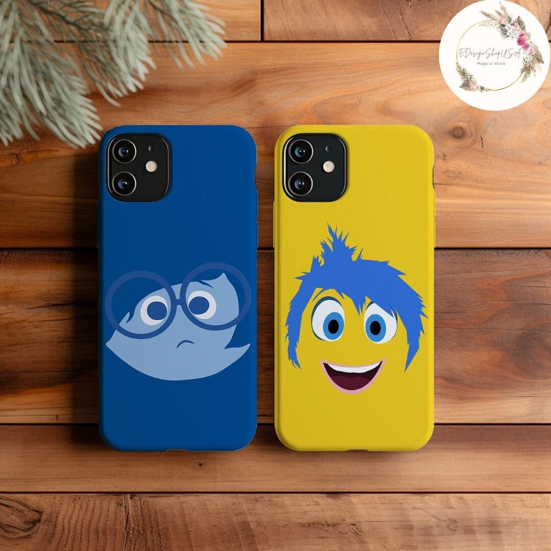 Disney Inside Out 2 Characters Phone Case, Inside Out Birthday Girl ...