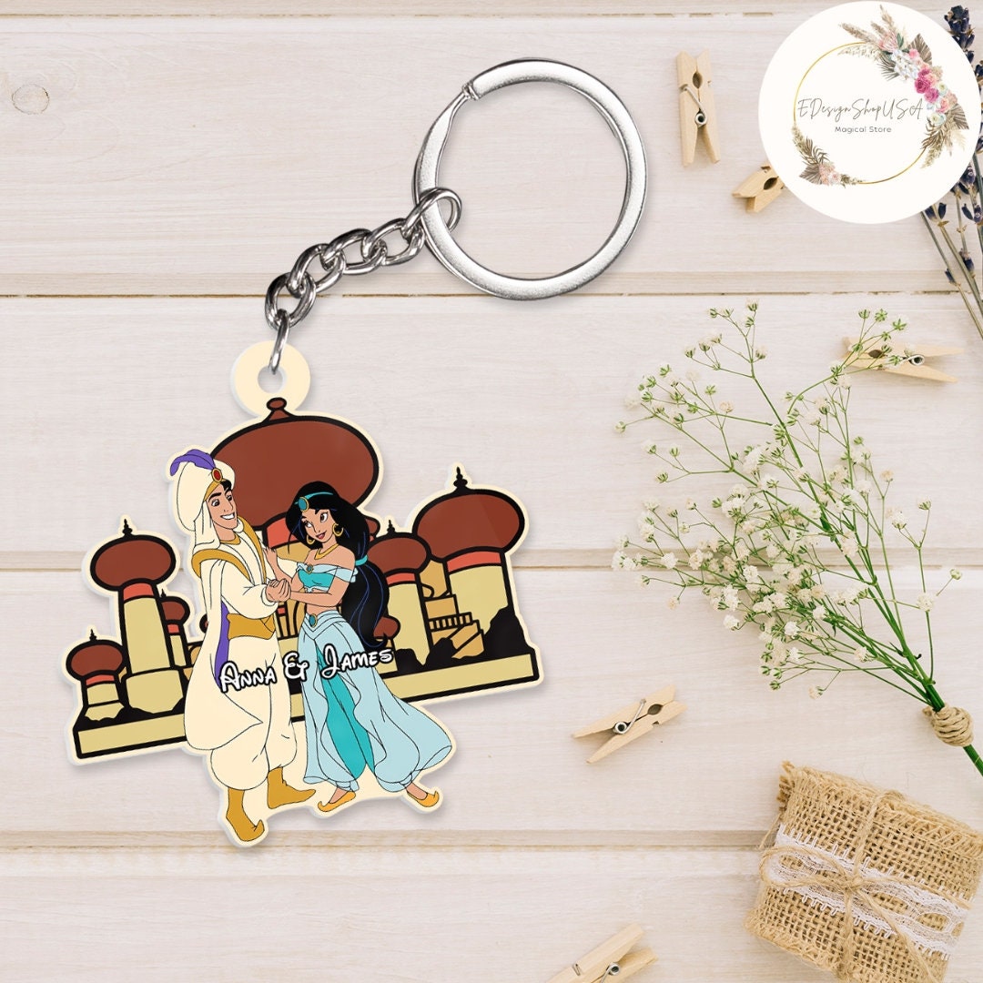 Couple Keychains For Him And Her Couples Keychain Personalized Gifts ...