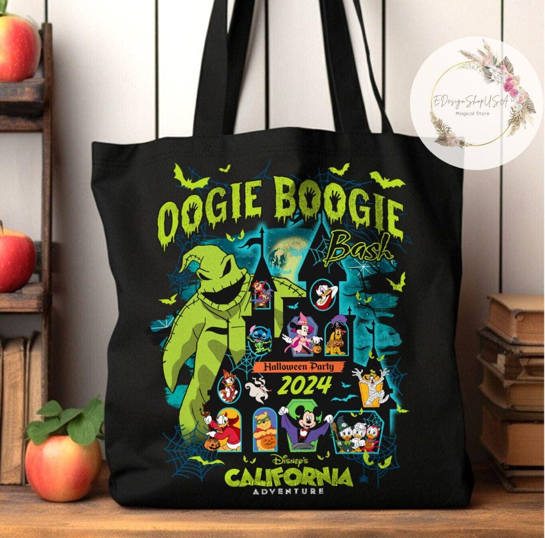 Oogie Boogie Bash 2024 Mickey and Friends Disney Halloween Tote Bags ...