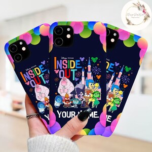 Personalized Disney Inside Out Phone Case, Inside Out 2 Movie 2024 ...