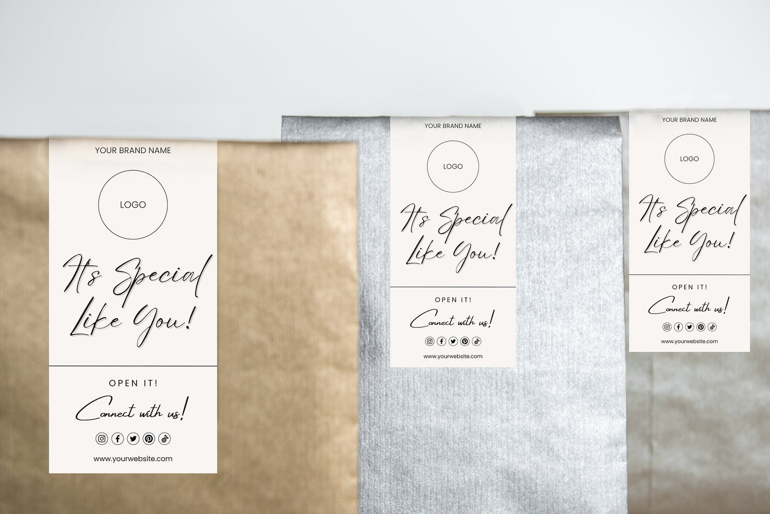 Box Label Template Custom Packaging Label Small Business Label Sticker ...