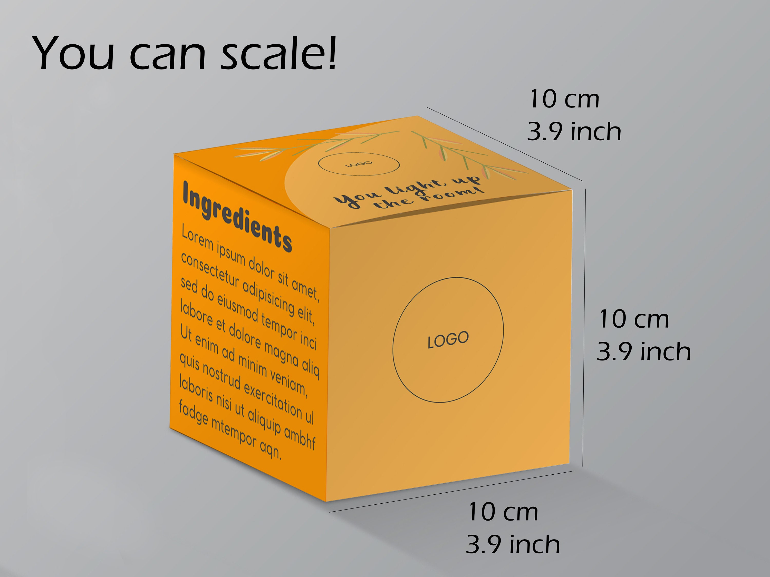 Box Template Custom Box Square Box Design Box Cut Gift Box Template ...