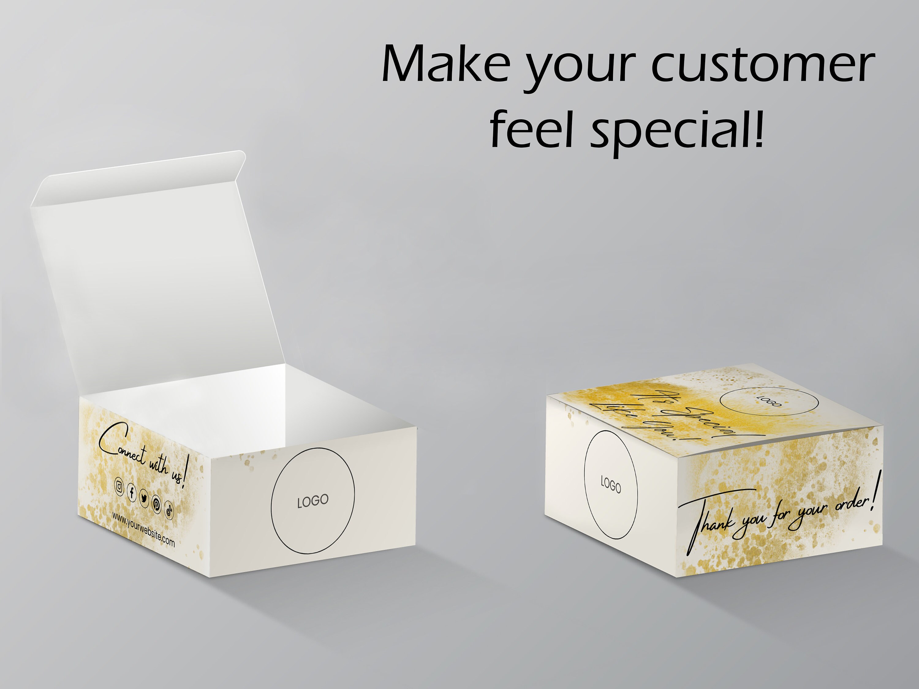 Box Template Custom Box Square Box Design Box Cut Gift Box Template ...