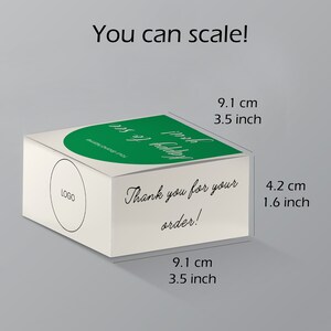 Box Template Custom Box Square Box Design Box Cut Gift Box Template ...