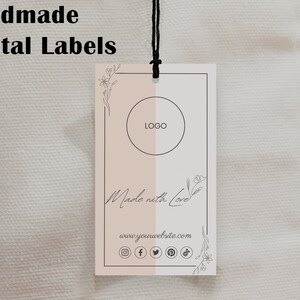 Small Business Tag Price Tag Editable Tag Template Clothing Pricing ...