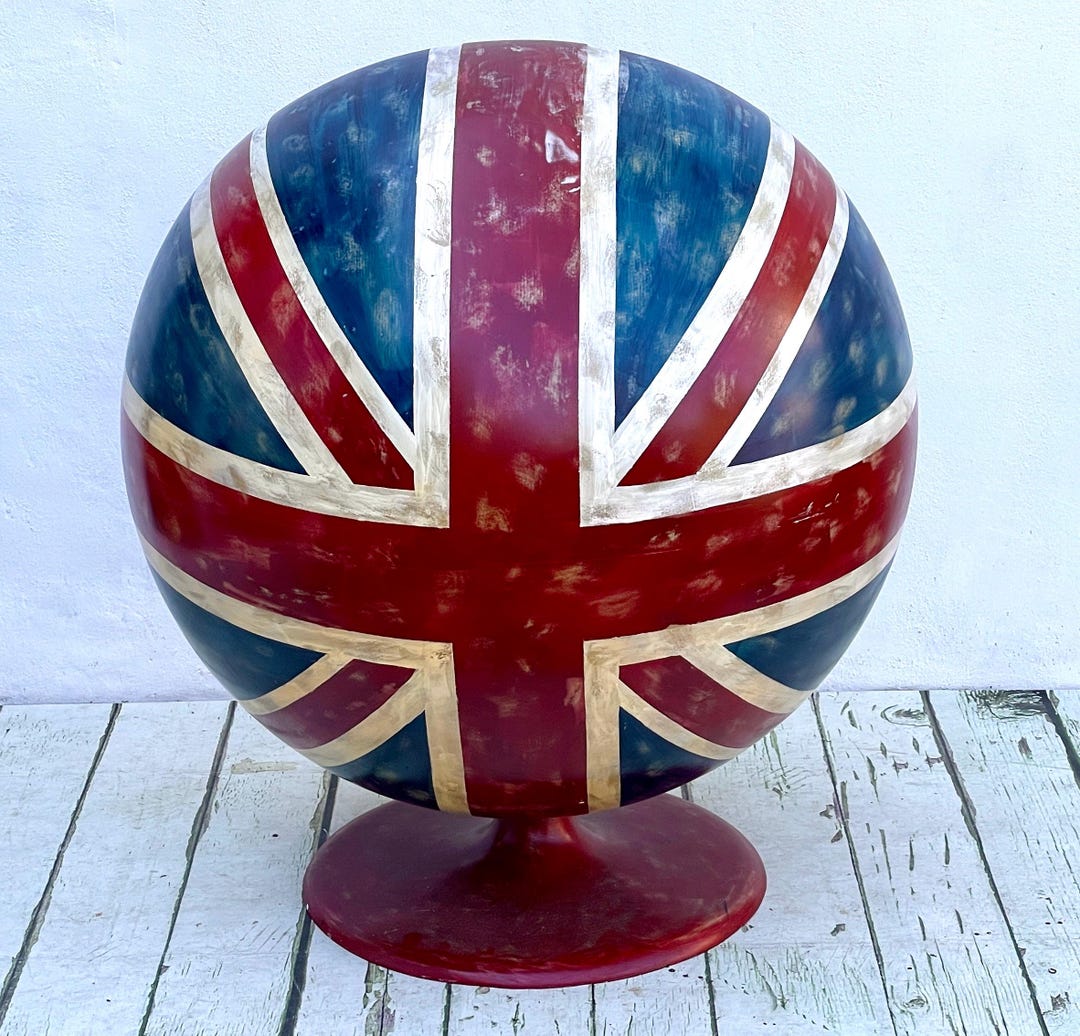 Union Jack Pod Chair by Andrew Martin - Etsy