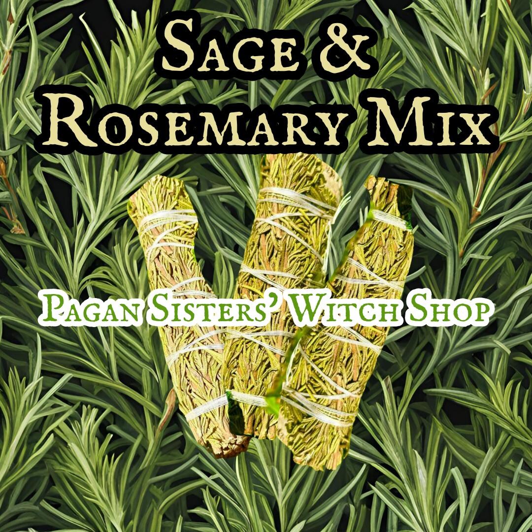 Sage & Rosemary Mix / Cleanse / Protect / Increase Positive Energy ...