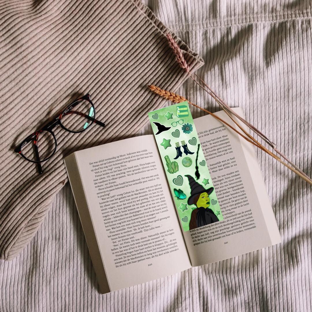 Elphaba and Glinda Bookmark - Etsy