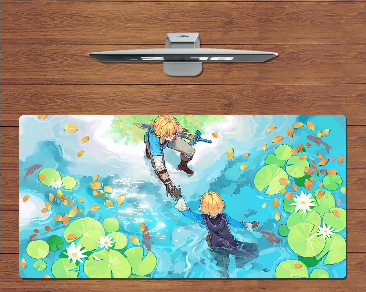 Anime The Legend of Zelda Tears of the Kingdom RGB LED Large Mouse Pad ...
