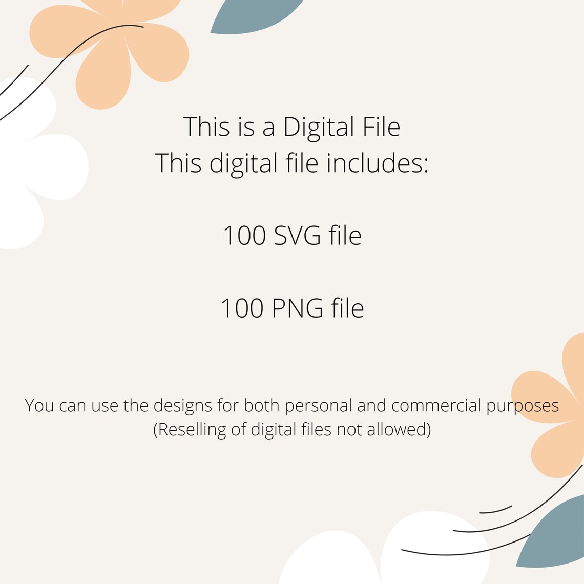 Botanical Svg Bundle Floral Svg Flower Svg Botanical - Etsy