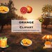 Watercolor Orange Clipart, Colorful Fruits Clipart, Fruit Graphic ...