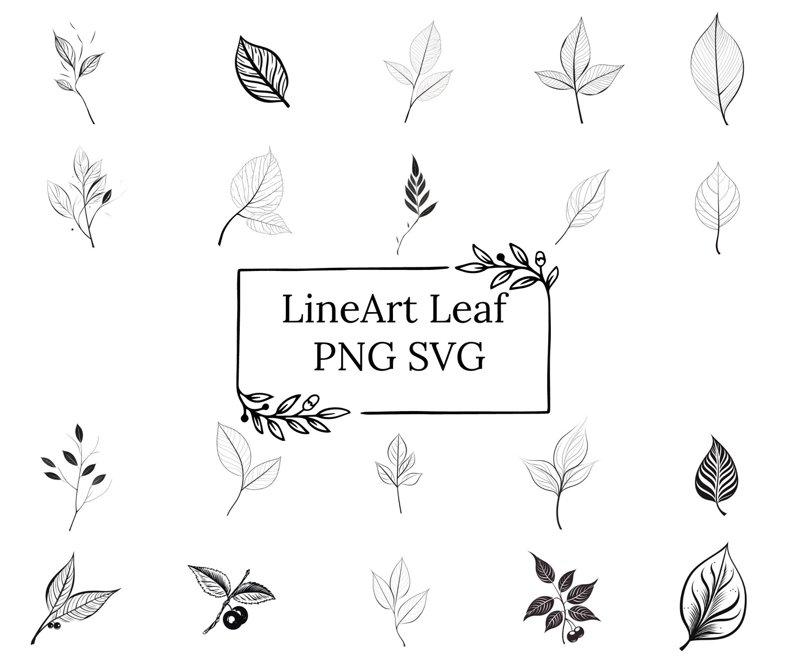 20 Botanical Svg Bundle Floral SVG Flower SVG Botanical - Etsy