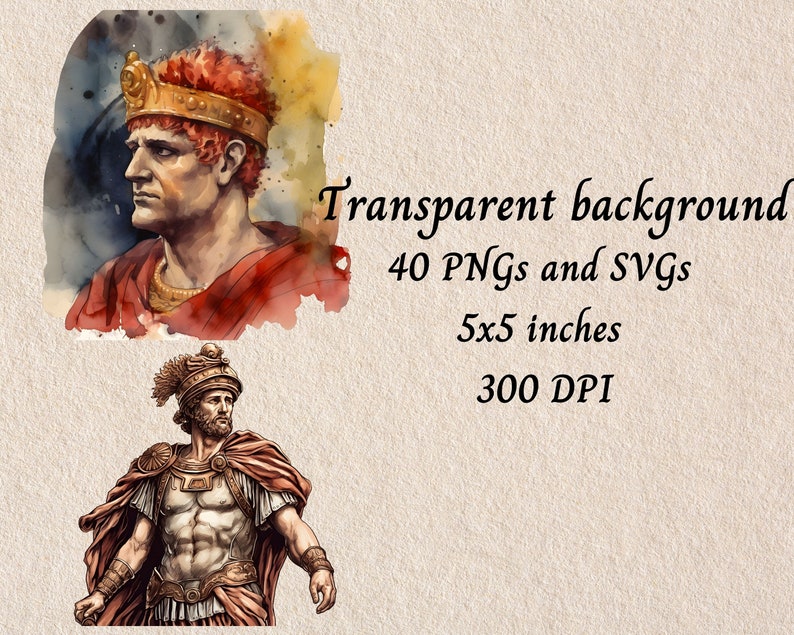 Ancient Rome Watercolor Clipart, Ancient Rome Clipart Set, Ancient Rome ...