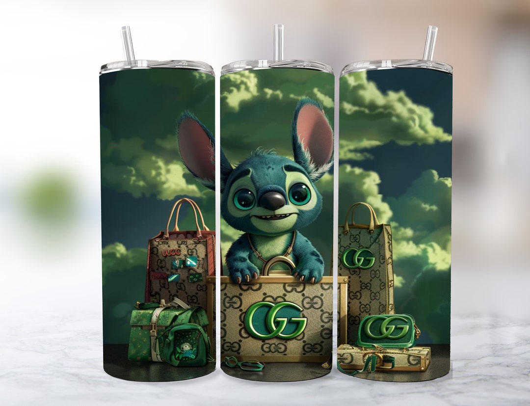 Stitch Gucci Shopping,gucci Store, Stitch Tumbler Wrap Sublimation ...