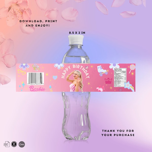 Barbie Labels - Etsy