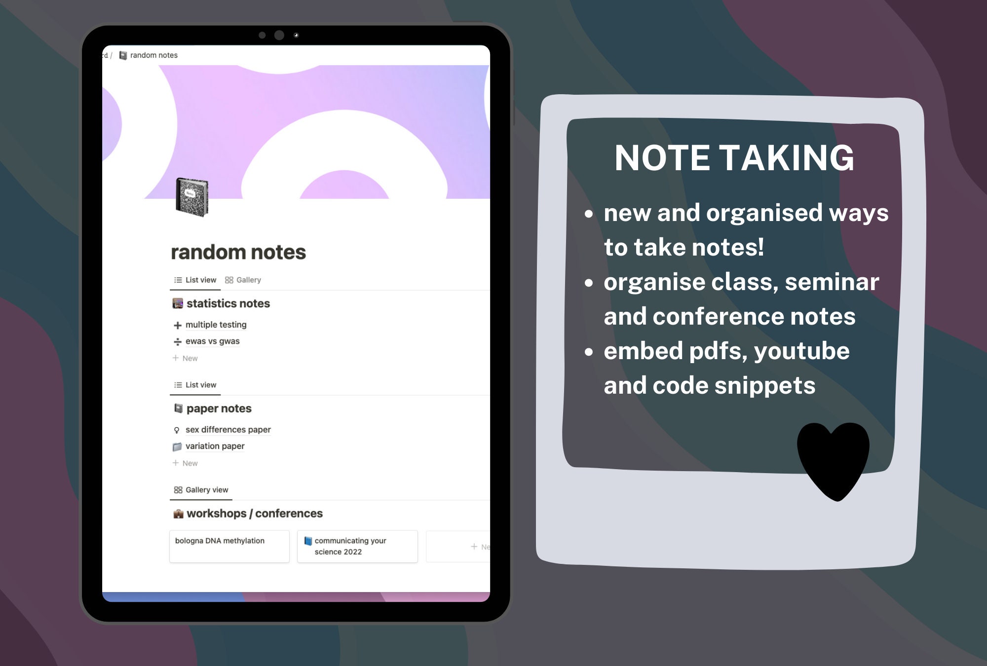 The Ultimate Academic Notion Template • All in One Life Planner, Notion ...