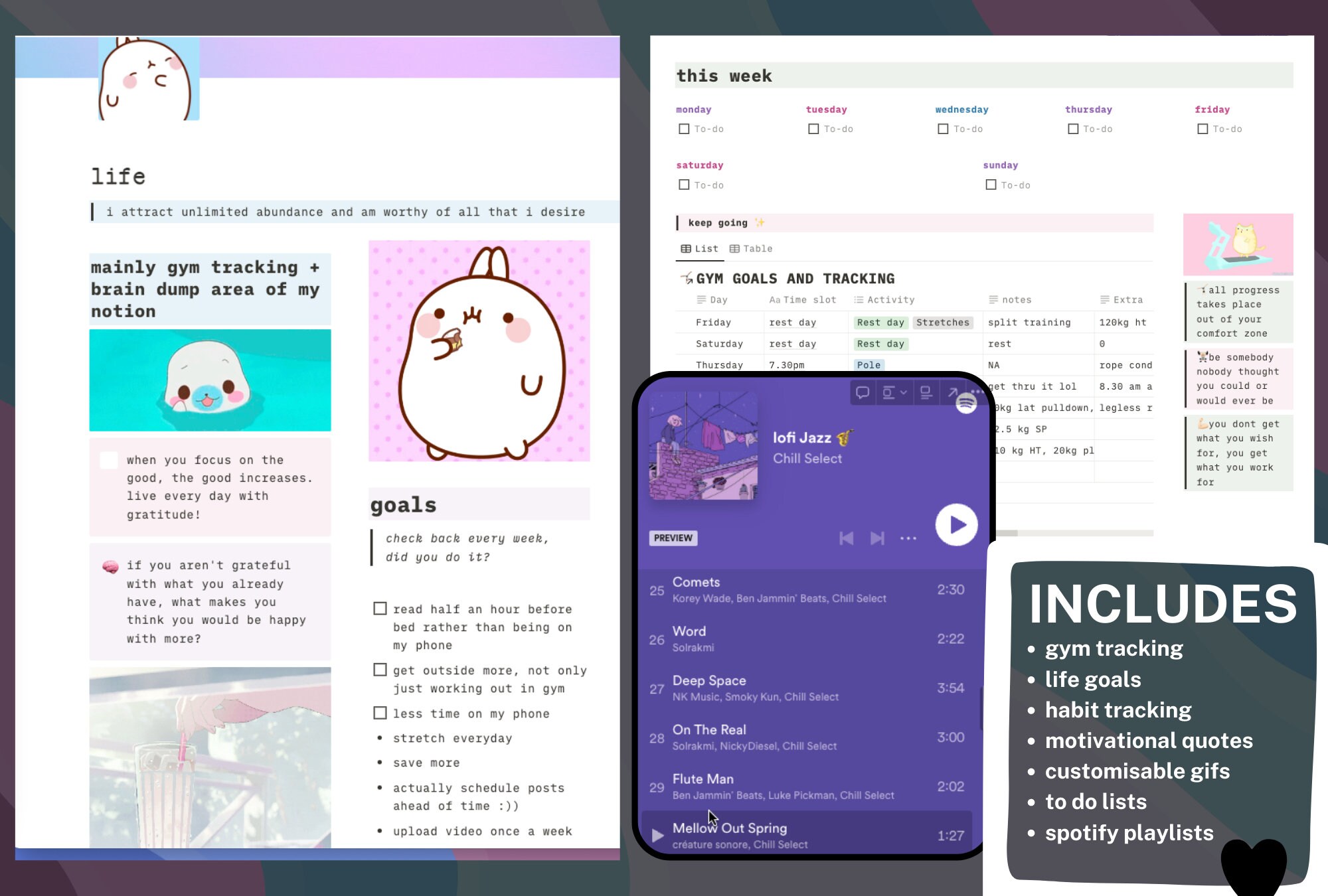 The Ultimate Academic Notion Template • All in One Life Planner, Notion ...