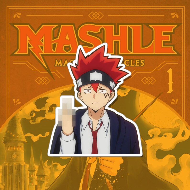 Mashle: Magic and Muscle Digital Stickers 10pcs JPG PNG - Etsy