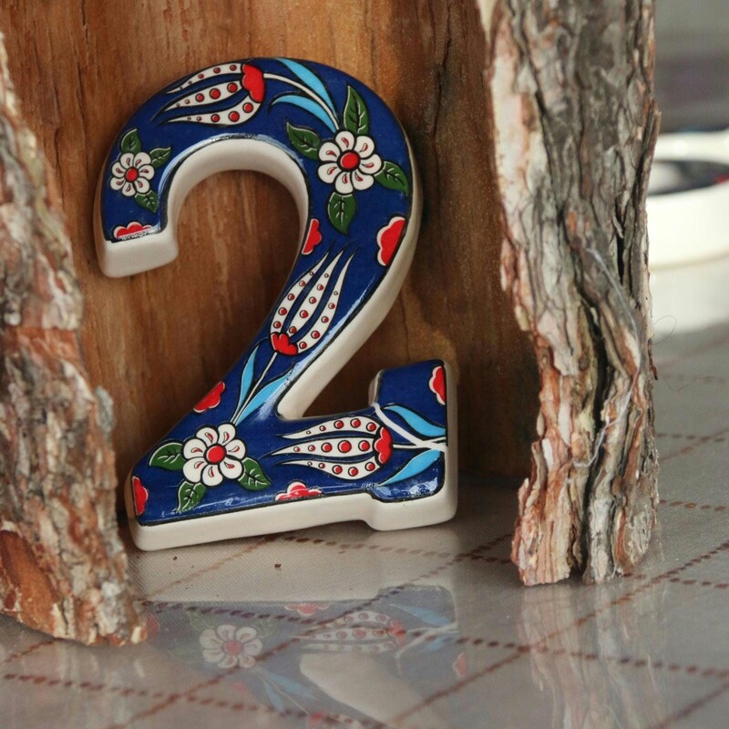 Ceramic House Numbers - Etsy