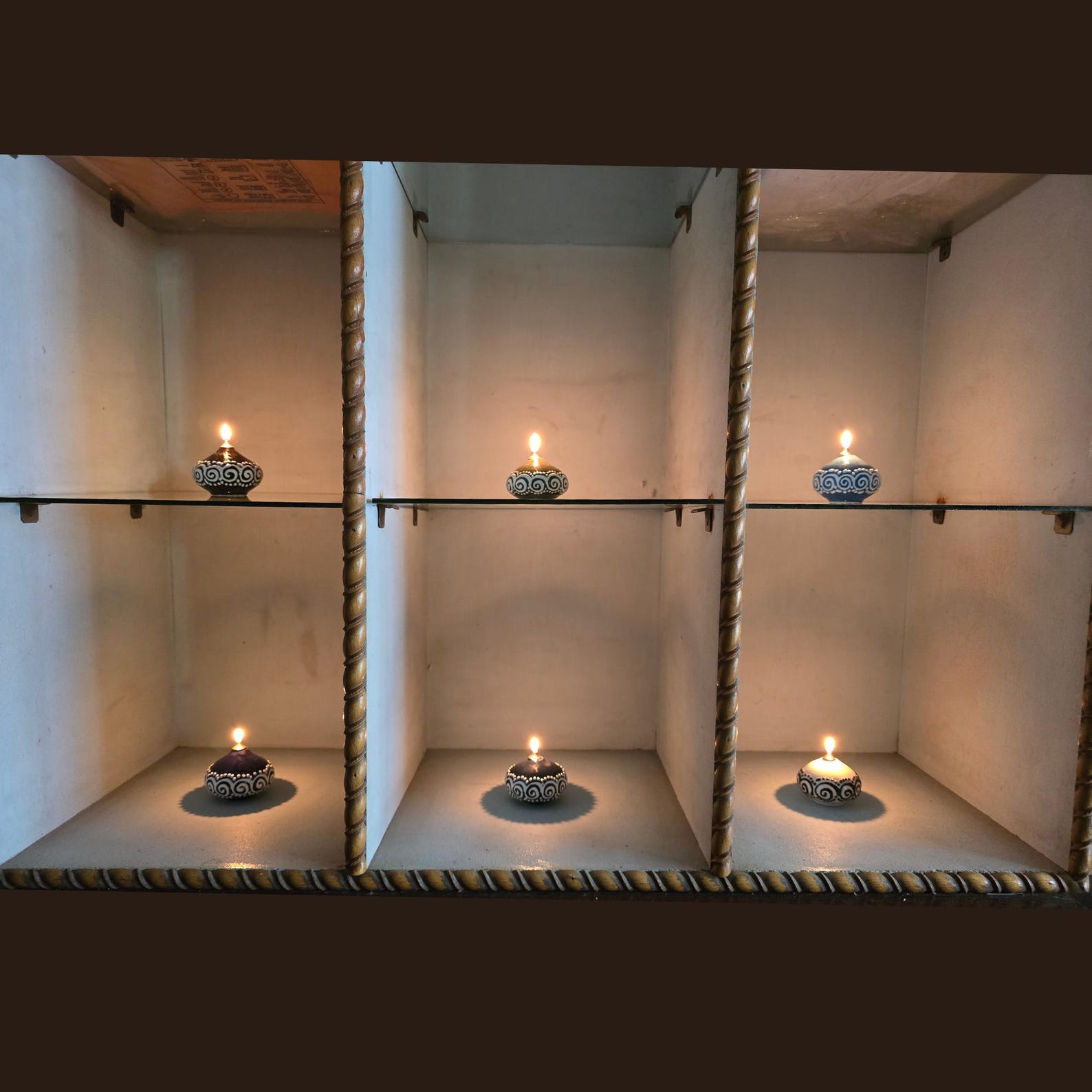 Mini Ceramic Oil Lamp for Romantic Ambiance and Festive Celebrations ...