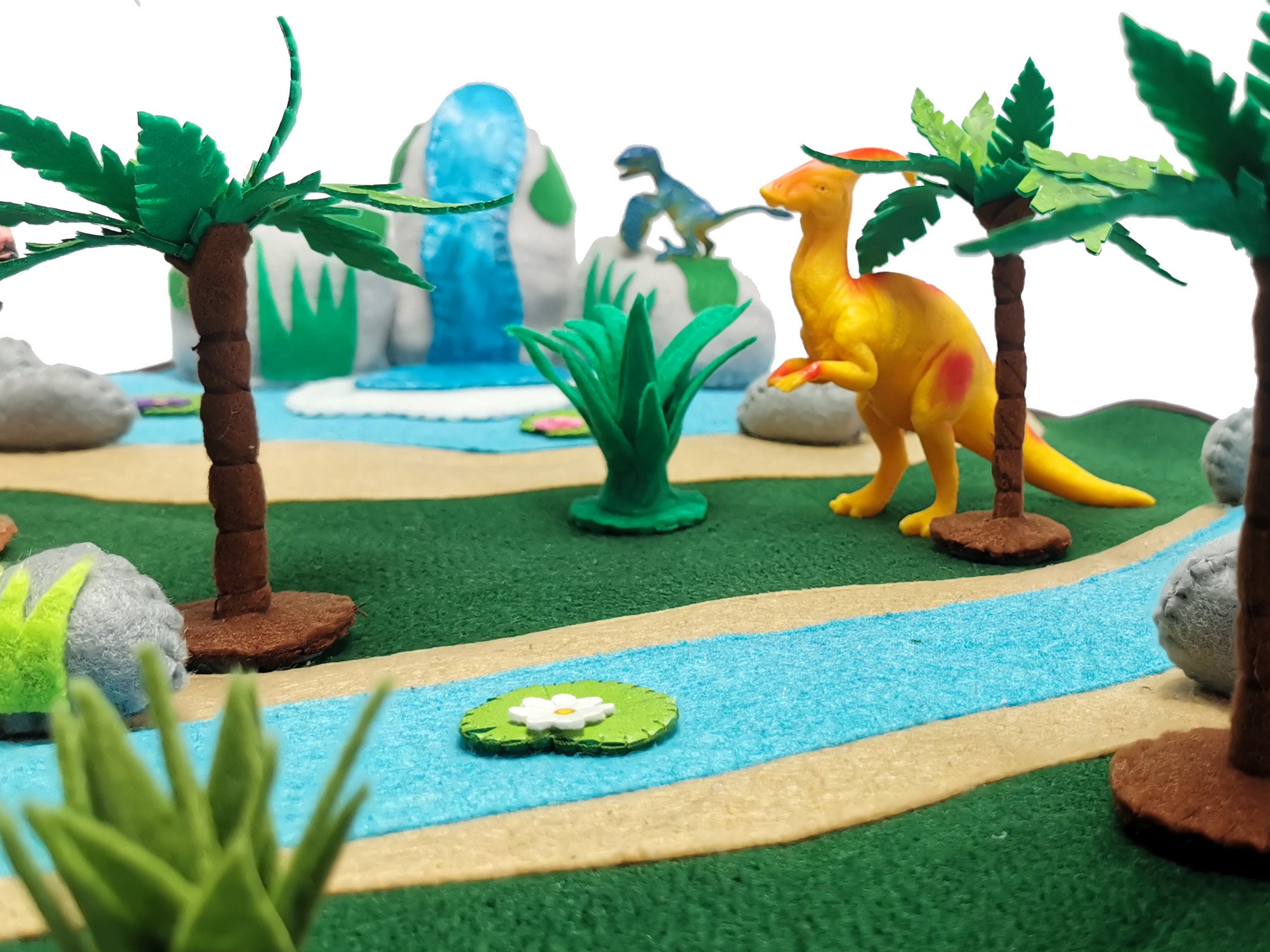 Montessori Inspired Dinosaur World Playmat - Etsy