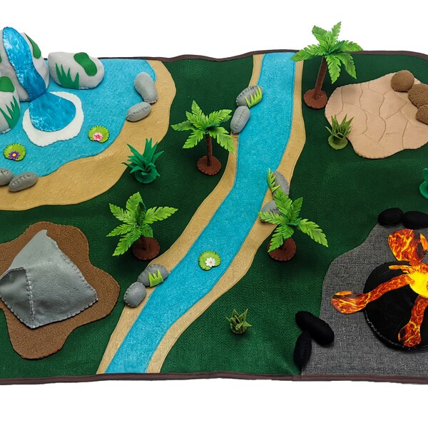 Felt Playmat - Etsy