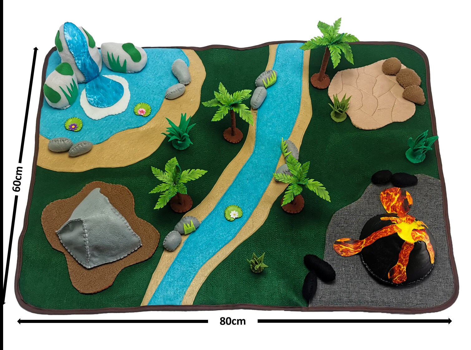 Montessori Inspired Dinosaur World Playmat - Etsy