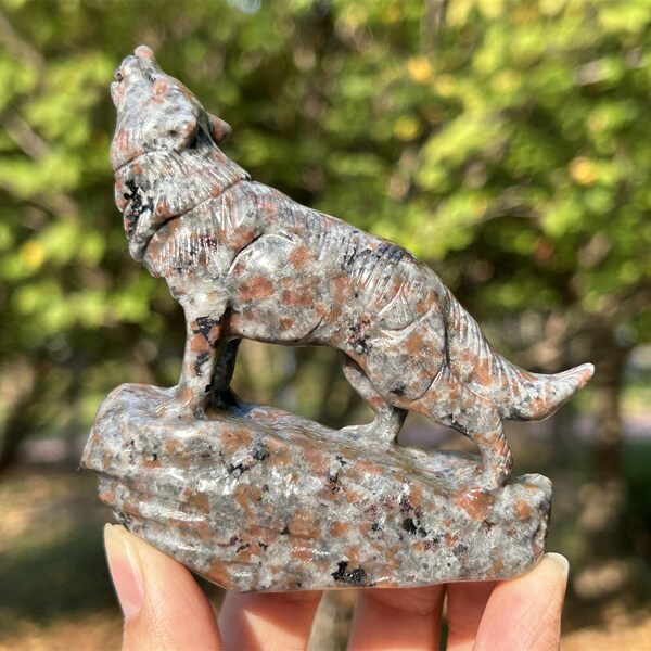 Wolf Figurine - Etsy