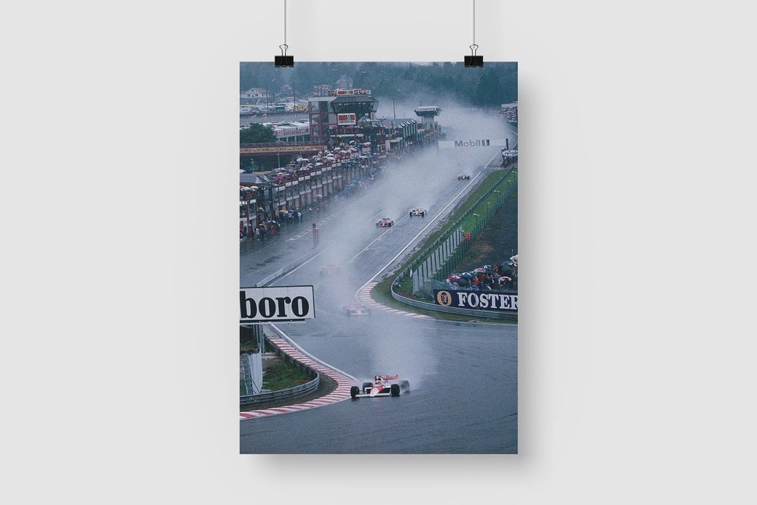 Formula 1 SPA Eau Rouge Poster F1 Fan Poster Gift F1 - Etsy