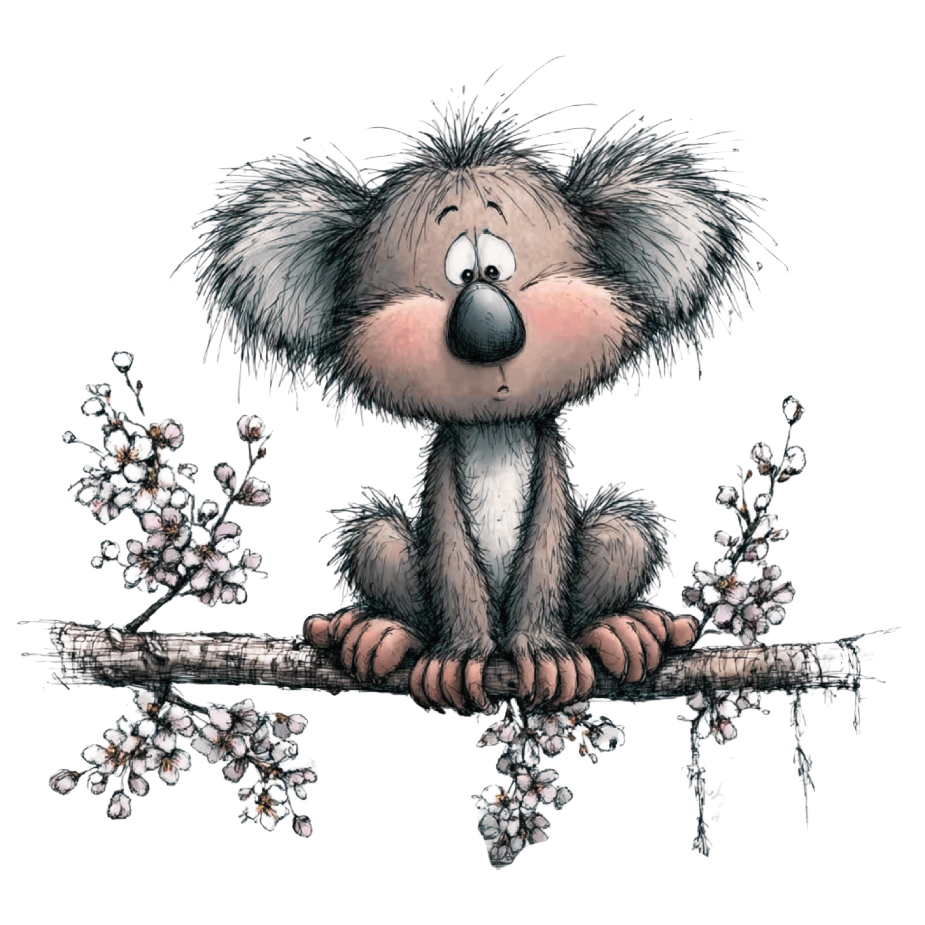 30 Whimsical Spring Animals Clipart: Playful Watercolor Spring Animal ...