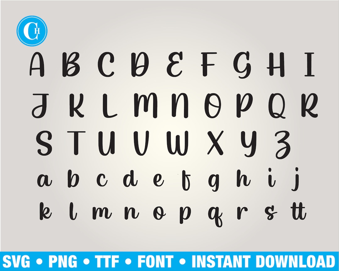 Sharpie Font Svg Png Pdf INSTANT DOWNLOAD - Etsy UK