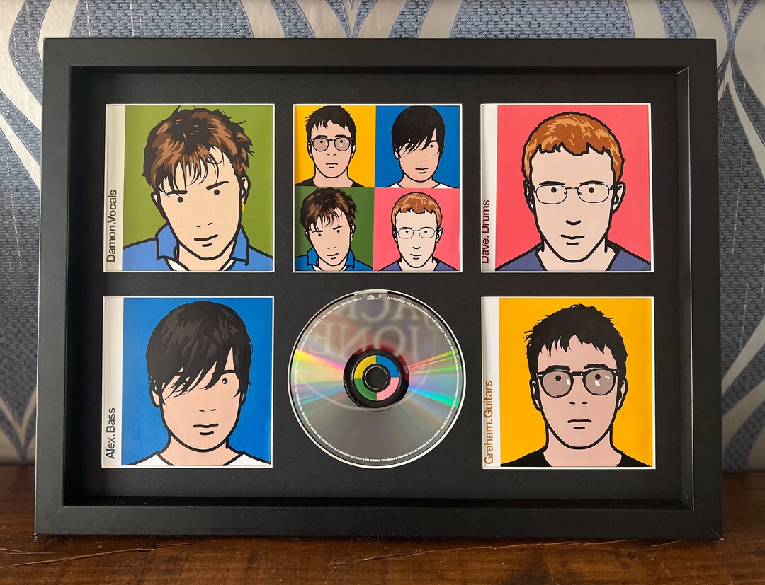 Blur the Very Best of CD Wall Display Frame Not Included - Etsy