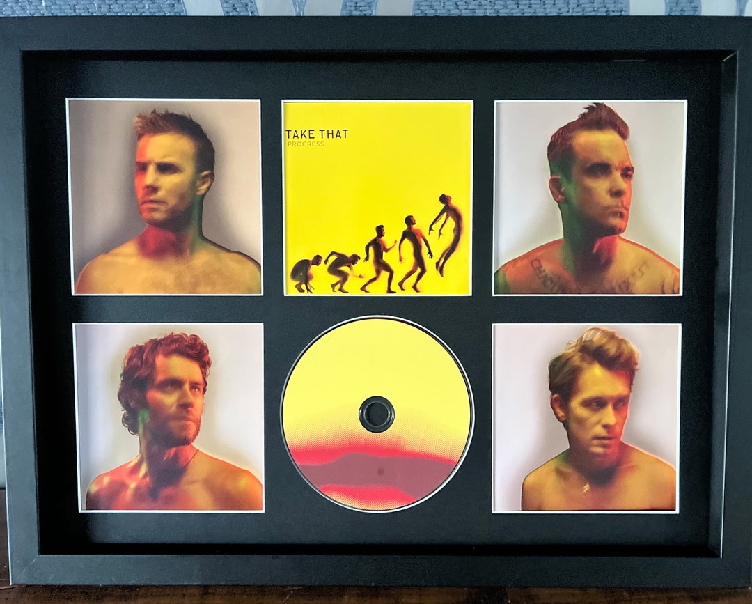 Take That Progress CD Wall Display Frame Not Included - Etsy