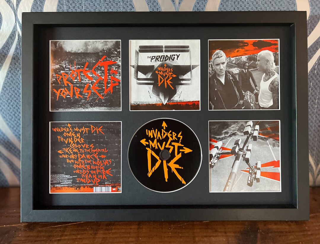 Prodigy Invaders Must Die CD Wall Display Frame Not Included - Etsy