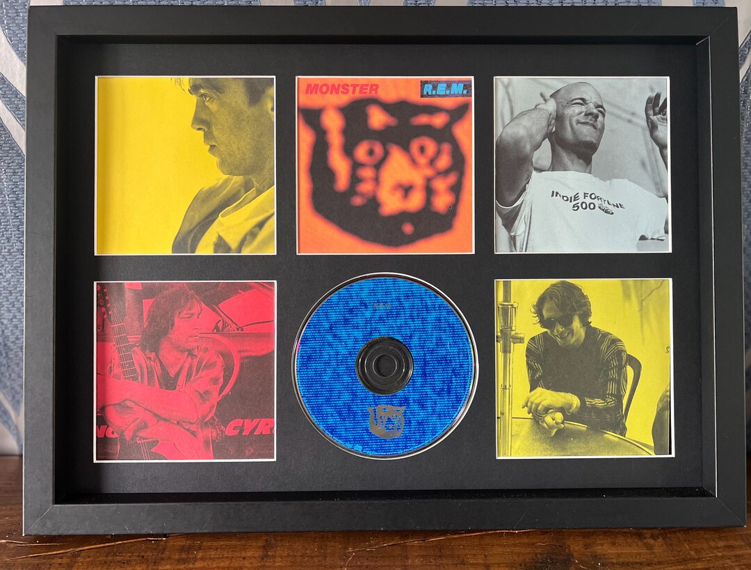 R.E.M | Monster | CD Wall Display | Frame Not Included | - Etsy