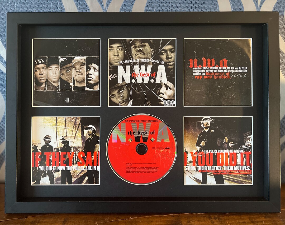 NWA | the Best of | CD Wall Display | Frame Not Included | Best of | CD ...