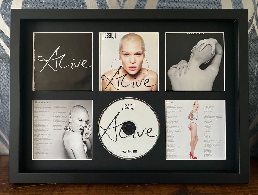 Jessie J | Alive | CD Wall Display | Frame Not Included | - Etsy