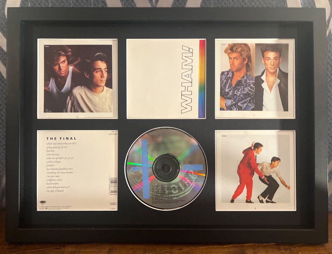 Wham | the Final | CD Wall Display | Frame Not Included | - Etsy