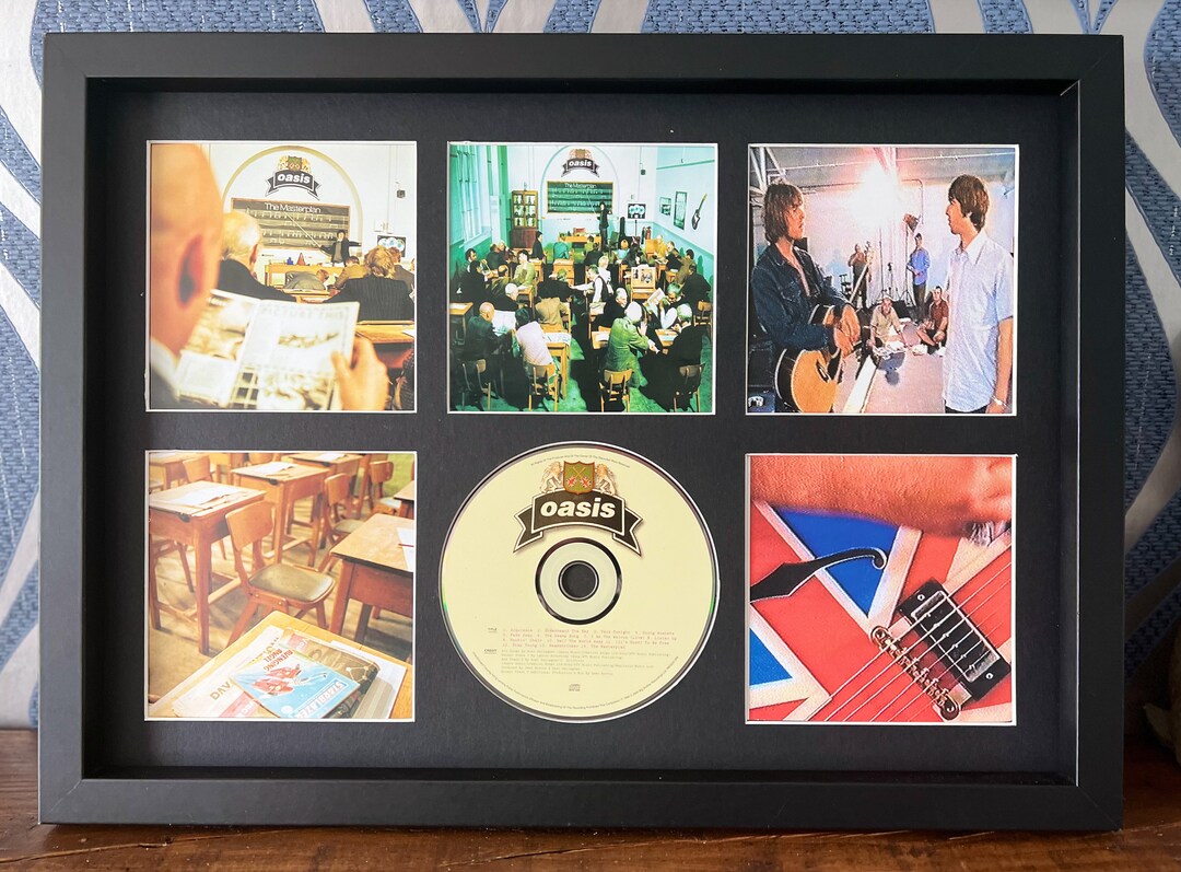 Oasis | the Masterplan | CD Wall Display | Frame Not Included | - Etsy