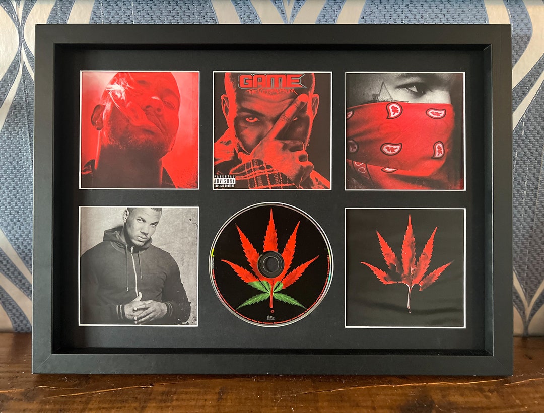 The Game the RED Album CD Wall Display Frame Not Included - Etsy