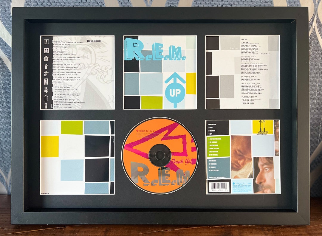 R.E.M | up | CD Wall Display | Frame Not Included | - Etsy