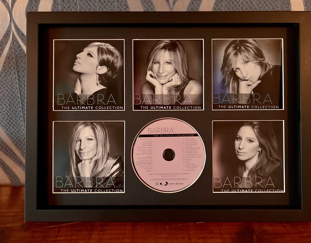 Barbra Streisand | the Ultimate Collection | CD Wall Display | Frame ...