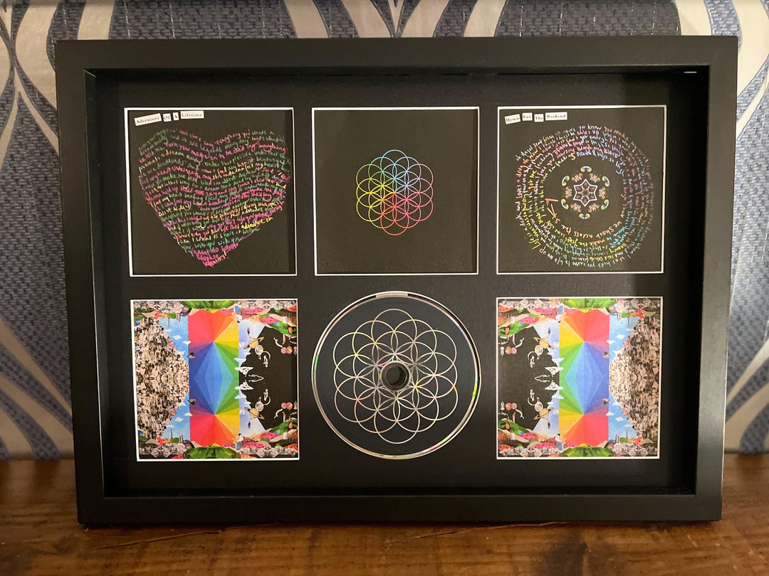 Coldplay | A Head Full of Dreams | CD Wall Display | Frame Not Included ...