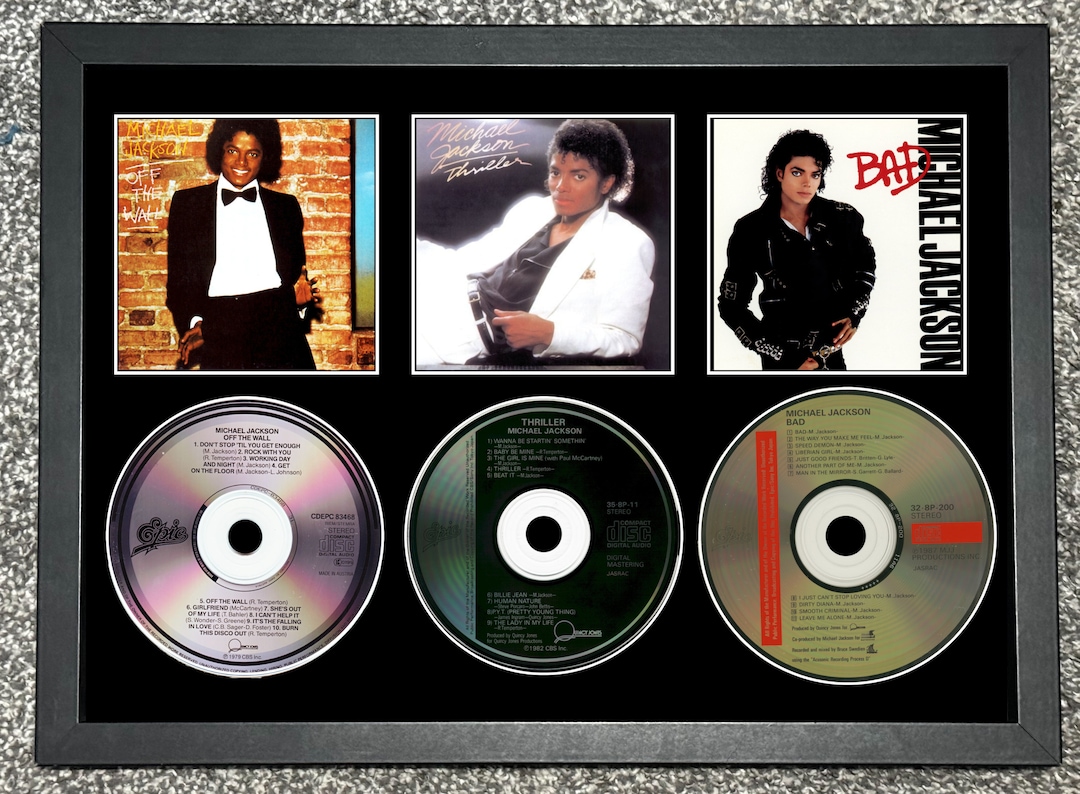 Michael Jackson | off the Wall | Thriller | Bad | Triple CD Wall ...