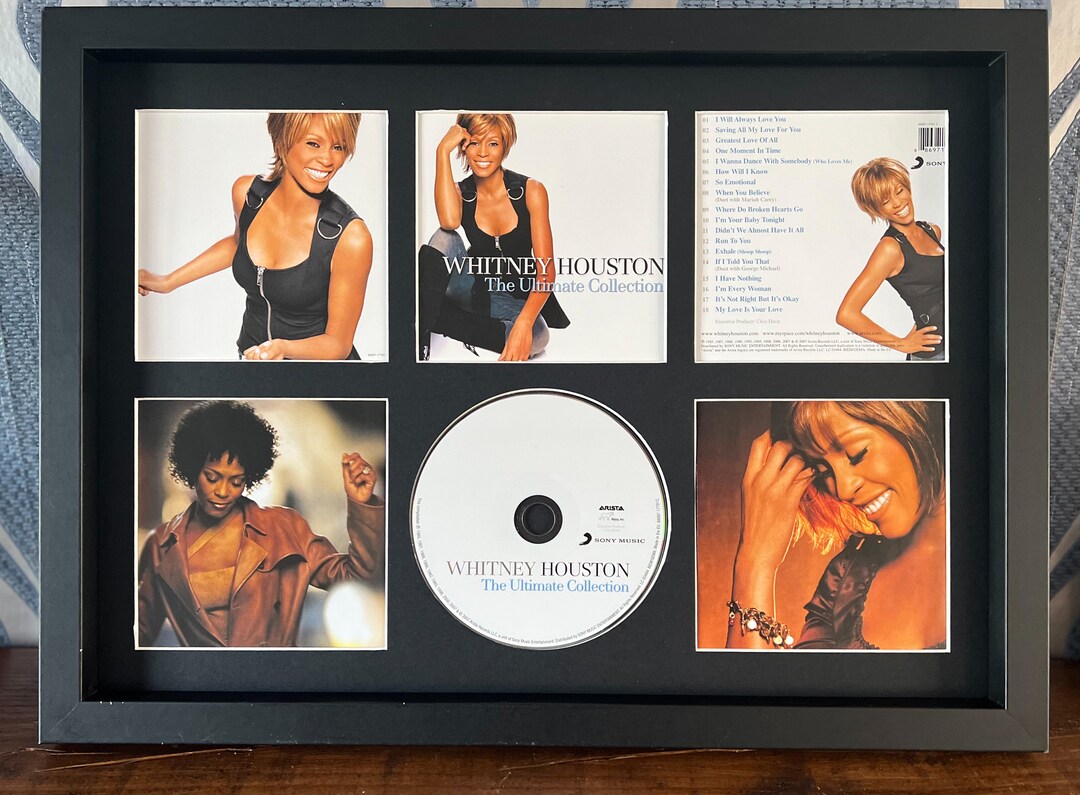 Whitney Houston | the Ultimate Collection | CD Wall Display | Frame Not ...