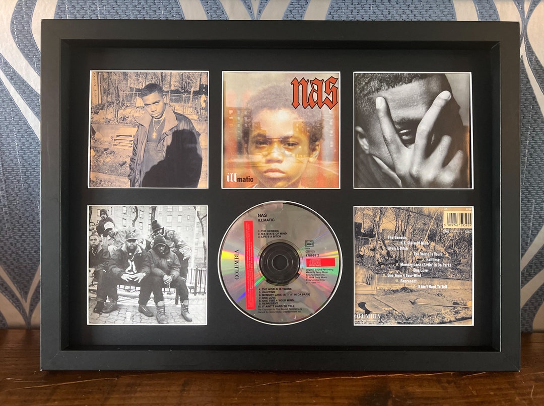 Nas | Illmatic | CD Wall Display | Frame Not Included | - Etsy
