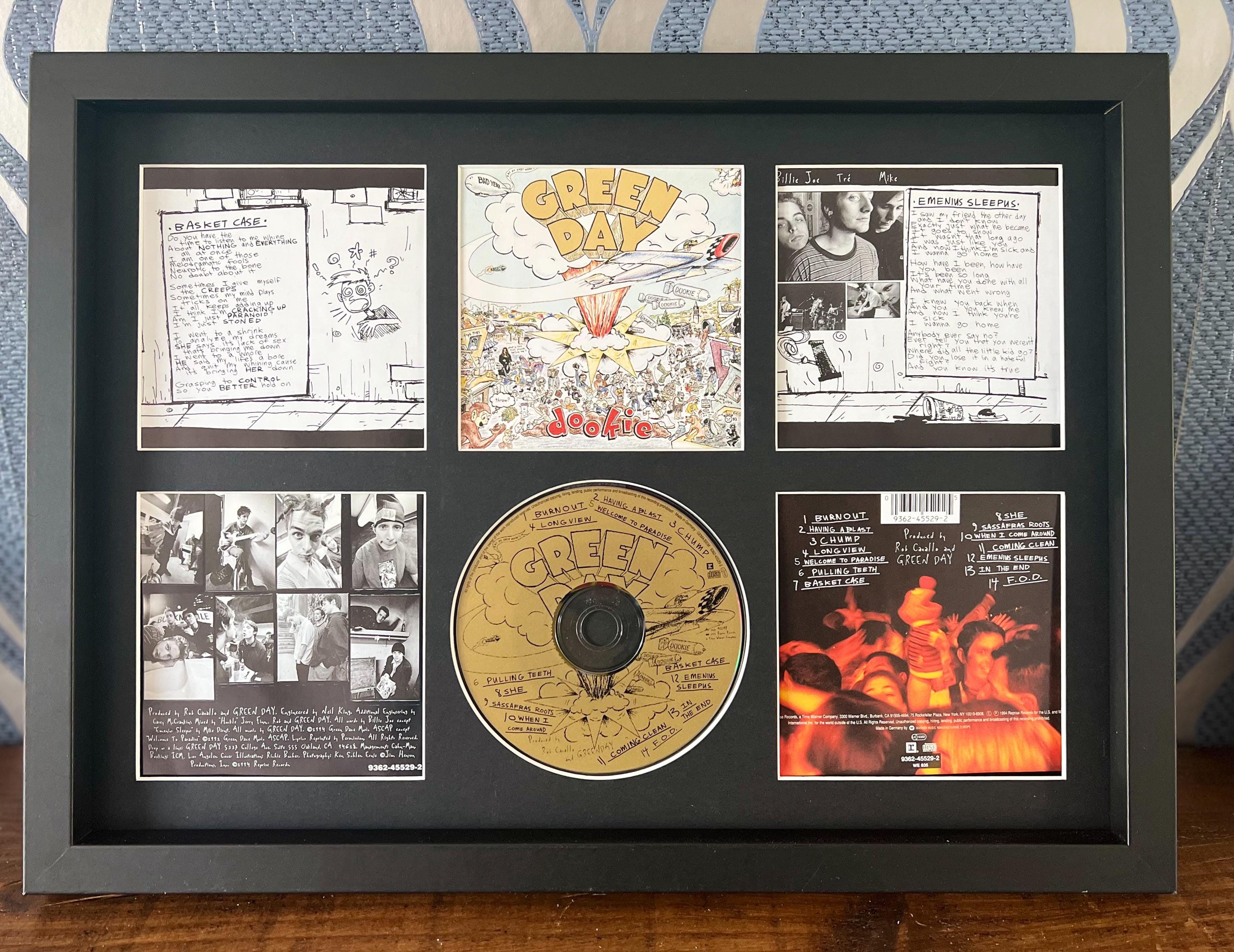 Green Day | Dookie | CD Wall Display | Frame Not Included | - Etsy
