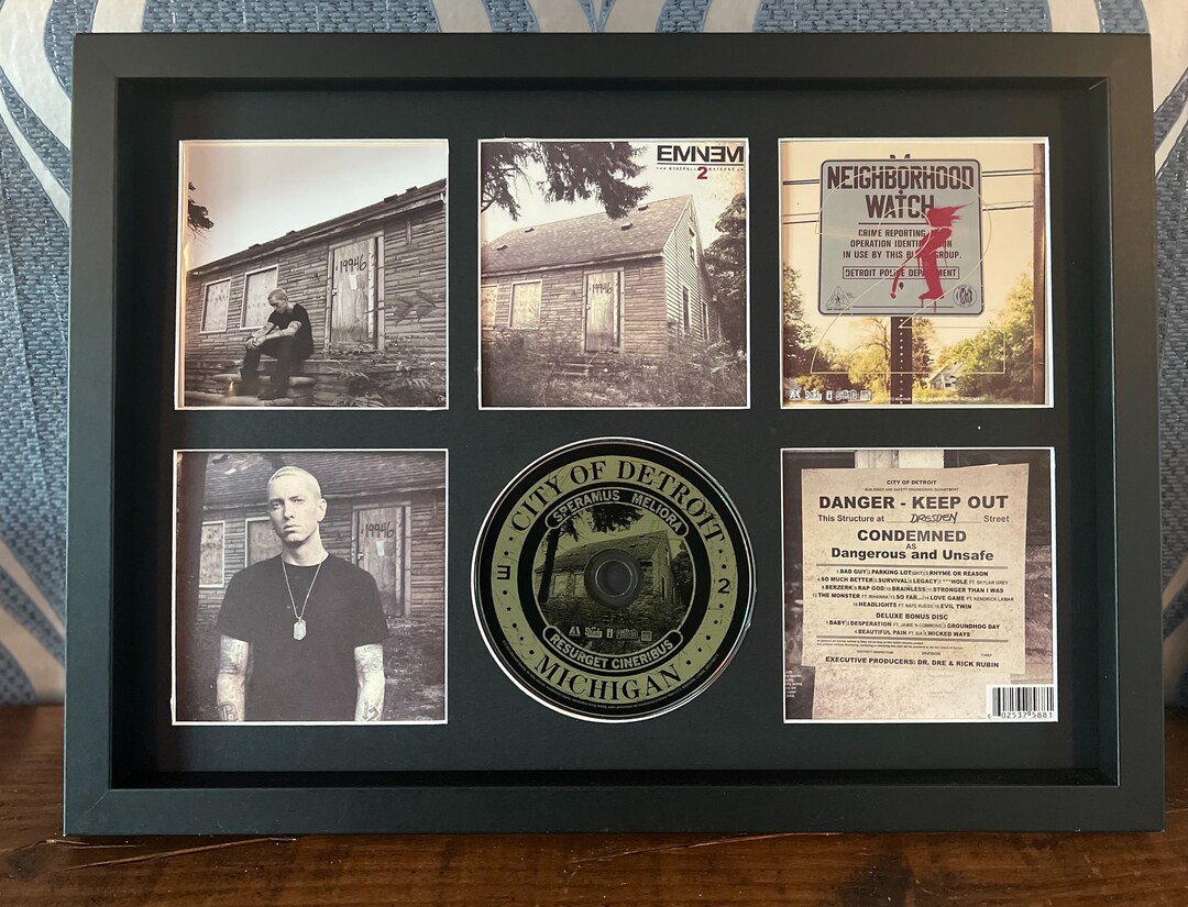 Eminem | the Marshall Mathers LP 2 | CD Wall Display | Frame Not ...